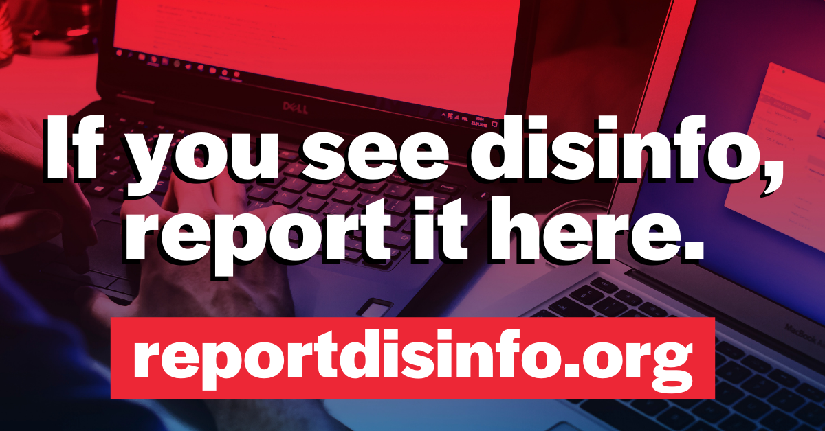Disinformation Tip Line